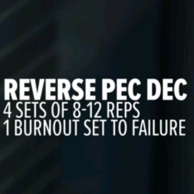 Reverse PEC DEC by Fahd Al Kathiri - Exercise How-to - Skimble