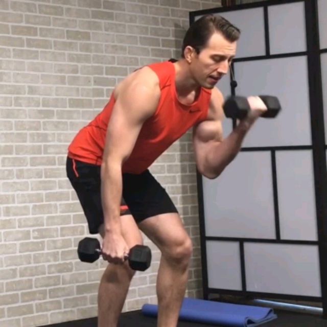 Bent Over Alternating Curl by Dennis Richardson - Exercise How-to - Skimble