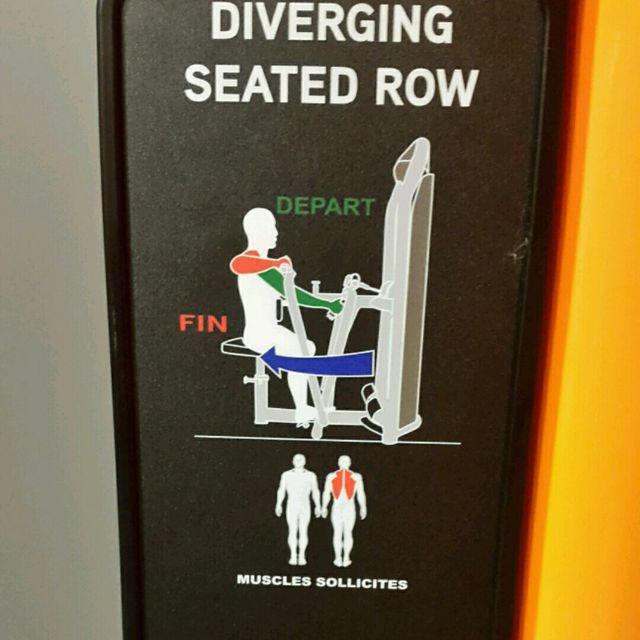 (Diverging)Seated Row Unilatéral by Benjamin Albos - Exercise How-to ...