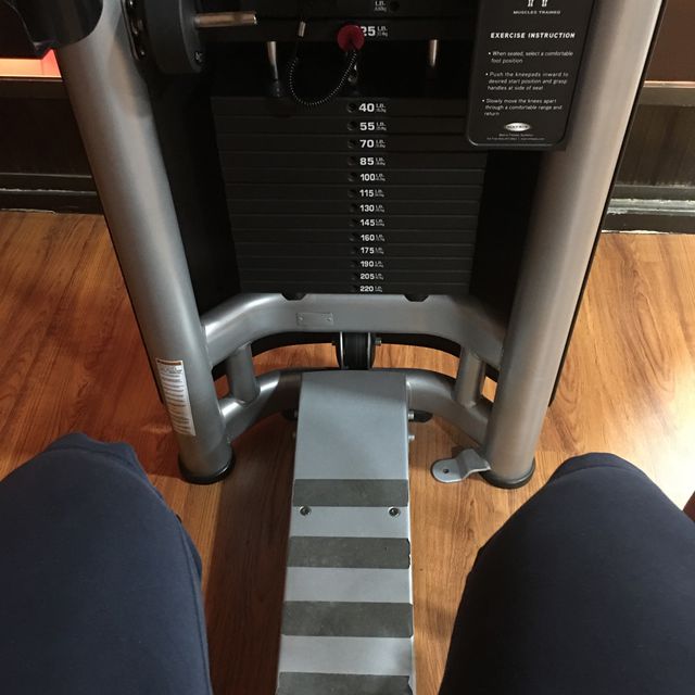 Hip Abduction Machine by Wafa Mohanna - Exercise How-to - Skimble