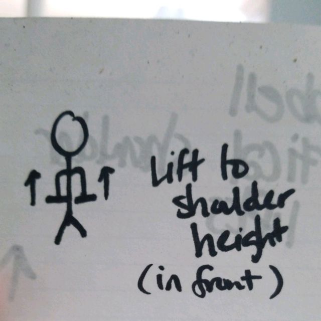 Arms - Dumbbell Vertical Shoulder Lifts by Kristin M. - Exercise How-to ...