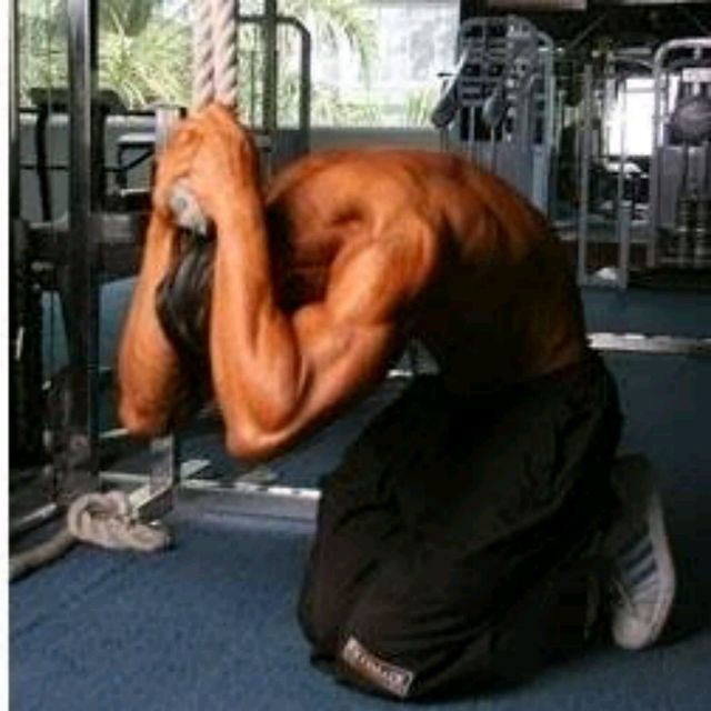 Abdominales Con Polea Alta by Andres Velasquez - Ejercicio Cómo hacerlo ...