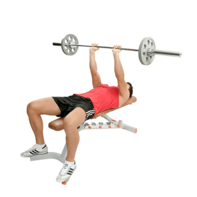 Triceps - Close Grip Bench Press by Saranyapong T. - Exercise How-to ...