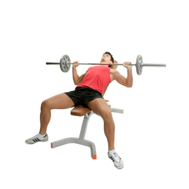 Chest - Incline Presses by Saranyapong T. - Exercise How-to - Skimble