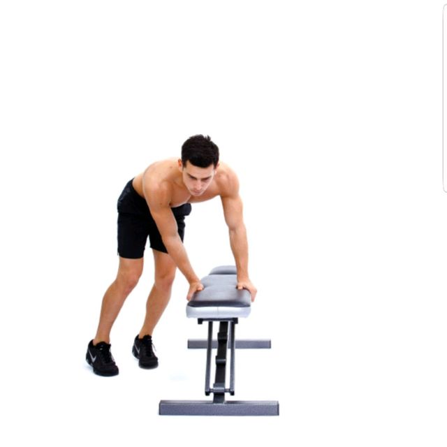 Legs - Bench High Knee Jump por Saranyapong T. - Ejercicio Cómo hacerlo ...