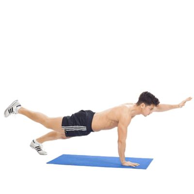Superman Core Exercise