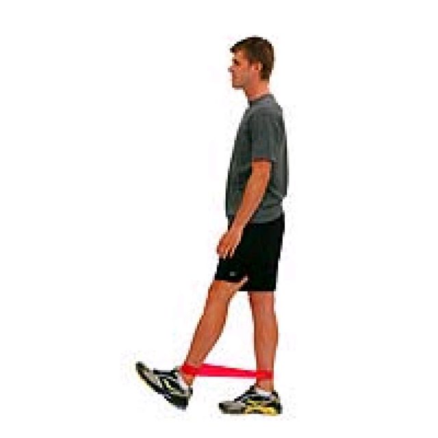 Toe Point with Band by Christopher J. - Exercise How-to - Skimble