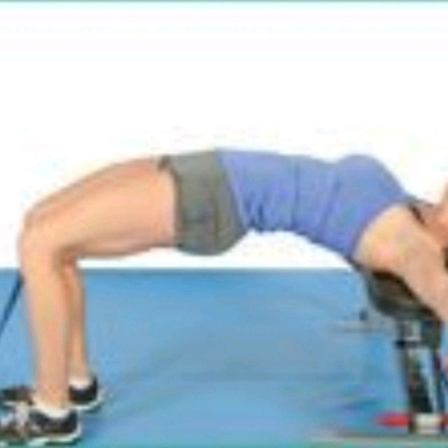 Elevted Glute March by Janice C - Exercise How-to - Skimble