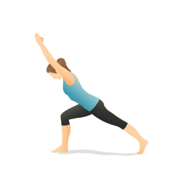 Crescent Lunge With Forward Bend by Patricie K - Exercise How-to - Skimble