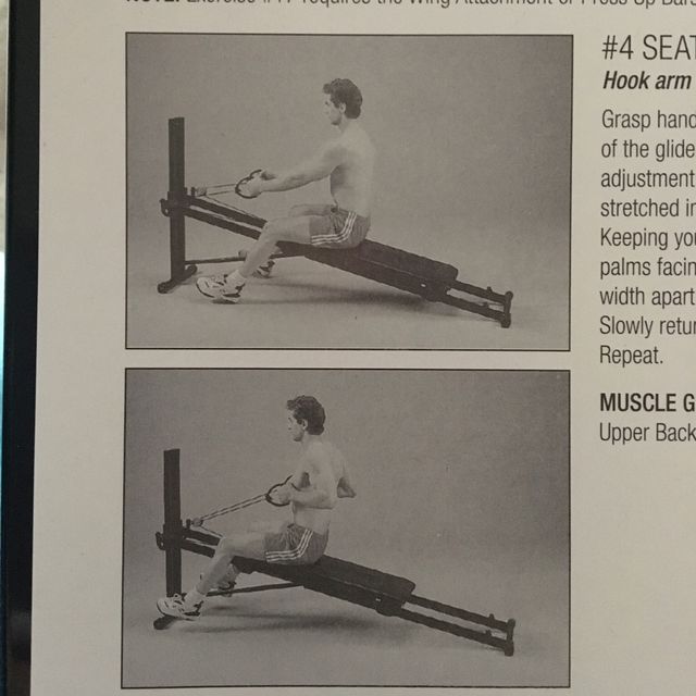 Seat Rows by Jen F. - Exercise How-to - Skimble Workout Trainer