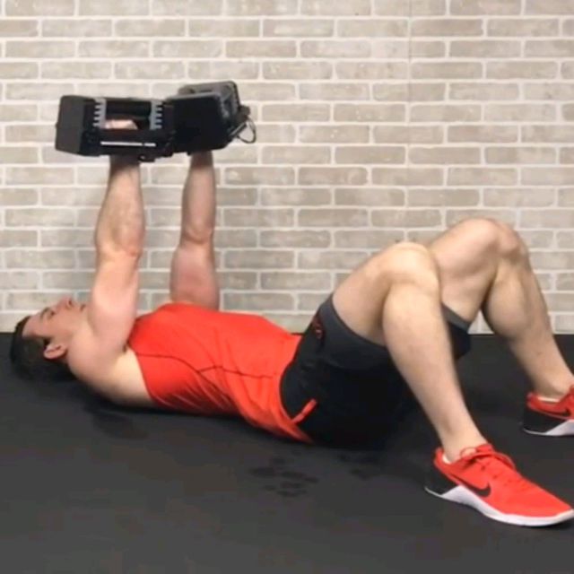 Underhand Chest Press by Dennis Richardson - Exercise How-to - Skimble