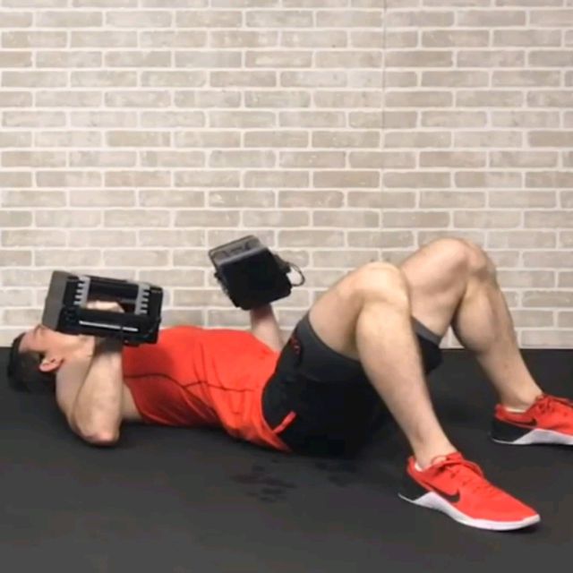 Underhand Chest Press by Dennis Richardson - Exercise How-to - Skimble
