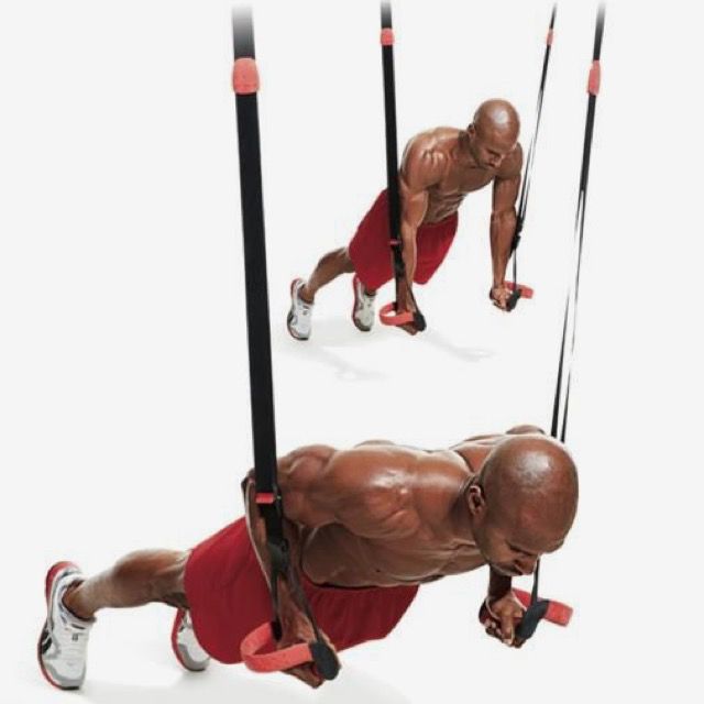 TRX Pushup by Rob D - Exercise How-to - Skimble Workout Trainer