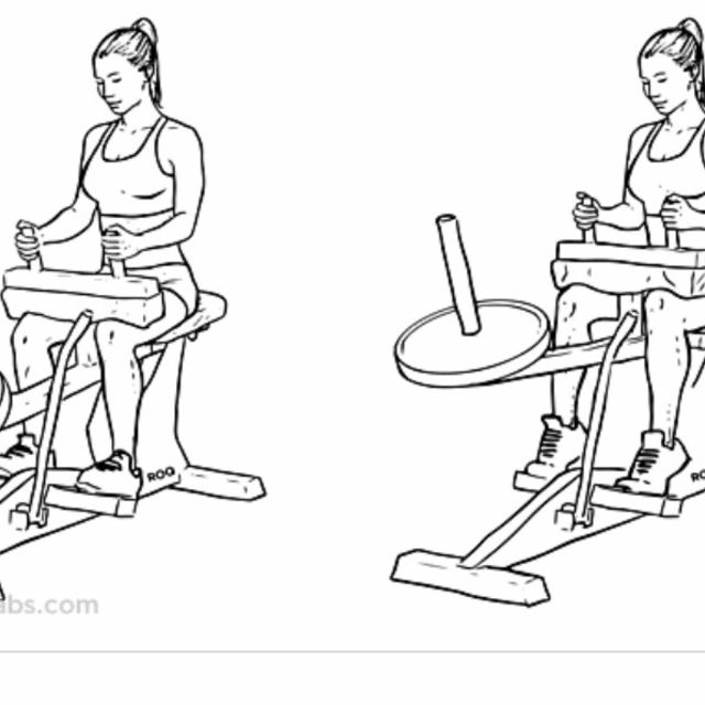 Calf Raises With Chair