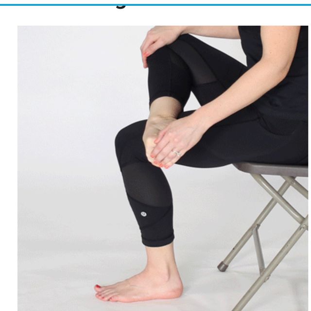 Right Cross leg ankle stretch por Ymelda Y. - Ejercicio Cómo hacerlo ...