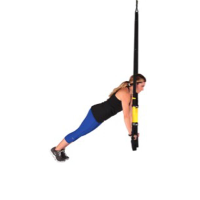 TRX Chest Press por Novomir K. - Ejercicio Cómo hacerlo - Skimble