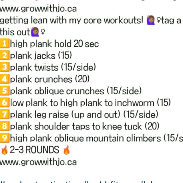 🔥Plank Oblique Crunches🔥 by Roxxi Franklin - Exercise How-to - Skimble