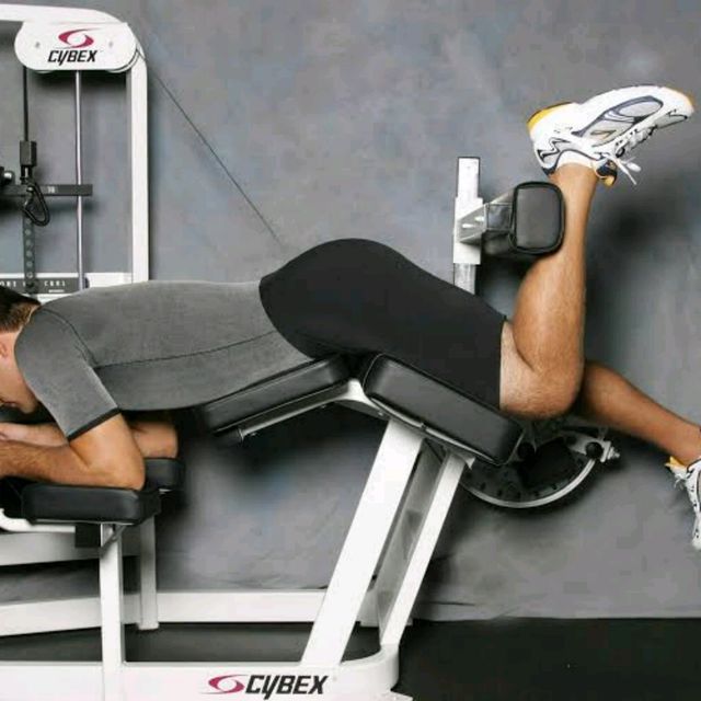 Right Leg Hamstring Curl by Daniel Arixi - Exercise How-to - Skimble