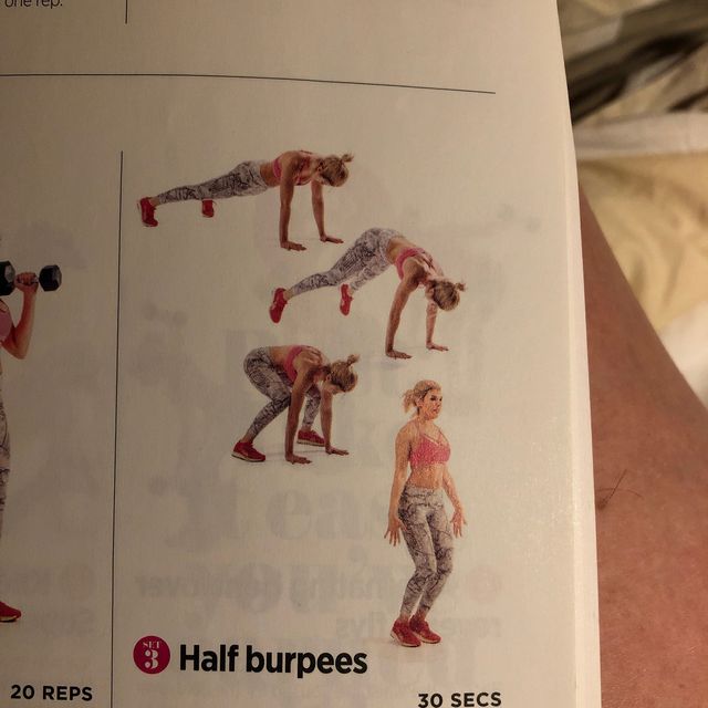 Half Burpees by Tarryn M. - Exercise How-to - Skimble