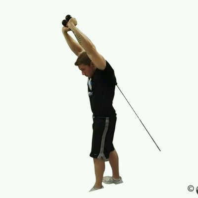 (Arms) Rock-Reverse Grip Triceps Pushdown by Cleared C. - Exercise How ...