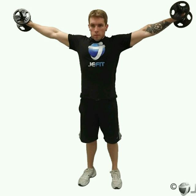 (Shoulders & Traps) Rock-Dumbbell Lateral Raise by Cleared C ...
