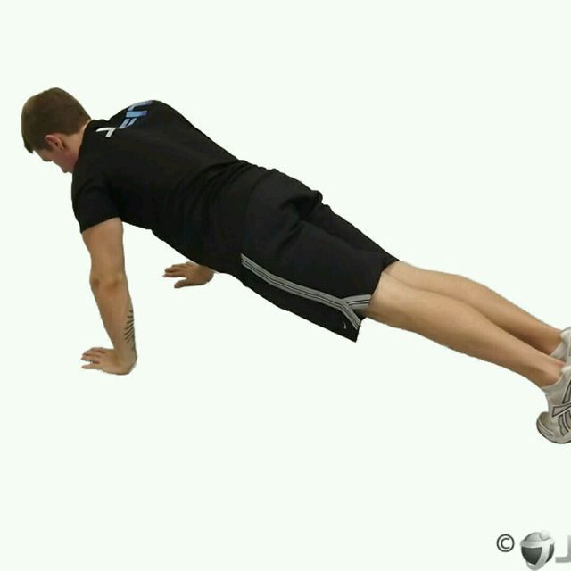 (Chest) Rock-Push Up by Cleared C. - Exercise How-to - Skimble