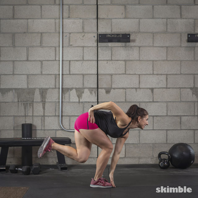 Single-Leg Squat Touchdowns - Exercise How-to - Skimble