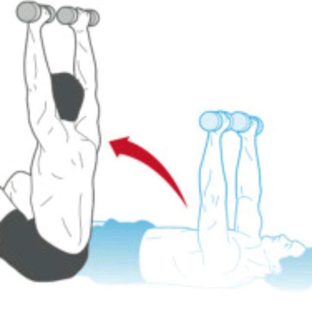 Dumbbell Floor Sweeper by Sonia R. - Exercise How-to - Skimble