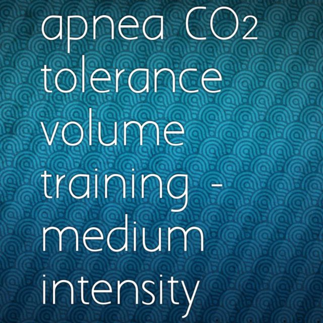 Static apnea Co2 Tolerance training day medium - Top Moderate Workout ...