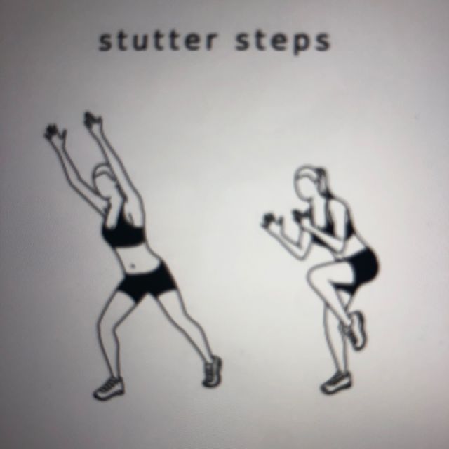 Stutter Steps by Bridgitte Dabrowski - Exercise How-to - Skimble