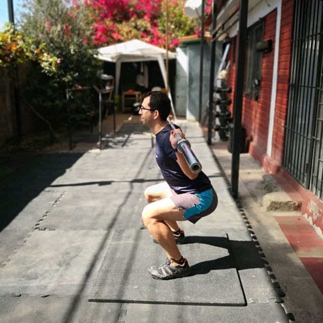 Sentadilla Barra Tras Nuca by Francisco Perez - Ejercicio Cómo hacerlo ...