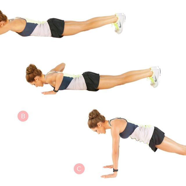 Lay Down Push Up by Tanya M. - Exercise How-to - Skimble