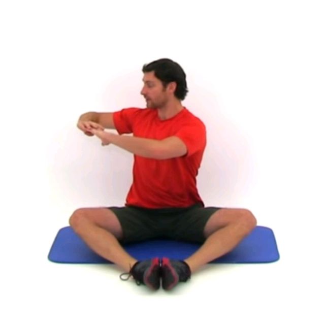 Seated Torso Rotations by Bernadette C. - Exercise How-to - Skimble