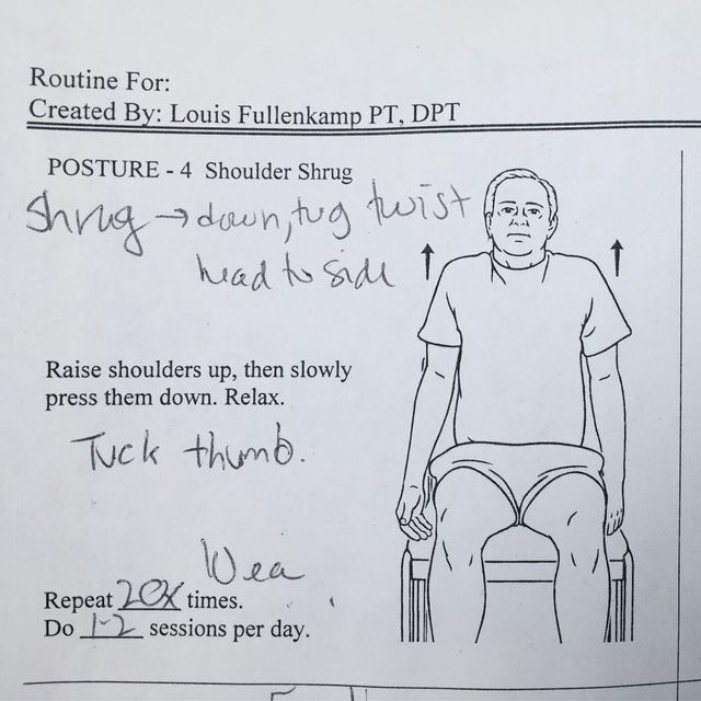 Right Side Shrugs by Jessica Osmer - Exercise How-to - Skimble