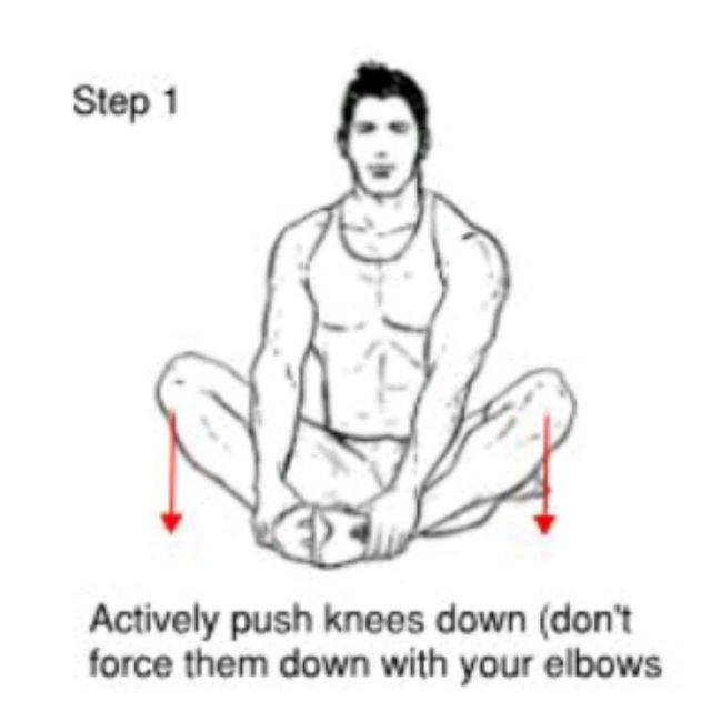 Knees Up-Down Stretch by Bernadette C. - Exercise How-to - Skimble