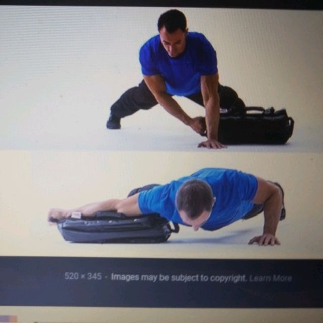 Push Up With Sandbag Drag by Brian B. - Exercise How-to - Skimble