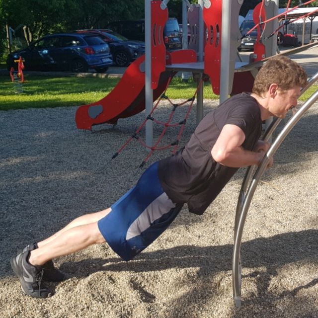 Incline Child Ladder Pushups by Michael Tils - Exercise How-to - Skimble
