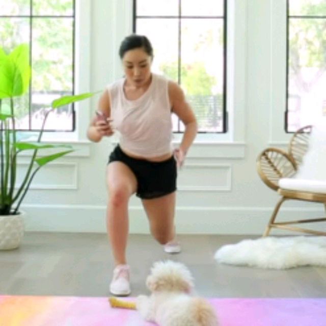 Lunge Squats by Shew F. - Exercise How-to - Skimble