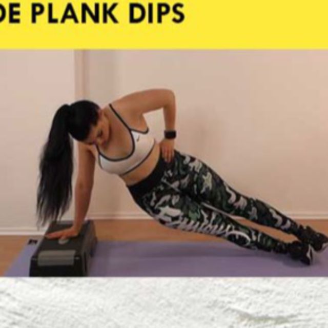 Full Elevated Side Plank Dips by Bridgitte Dabrowski - Exercise How-to ...