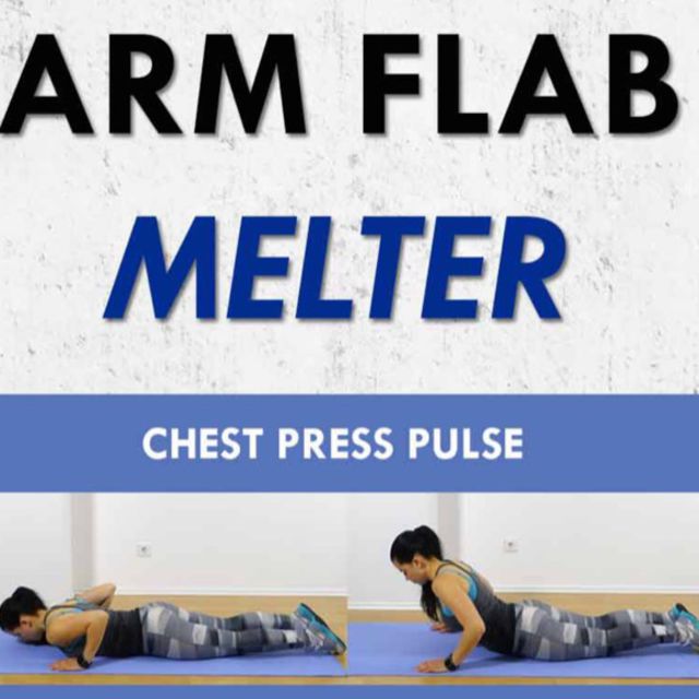 Chest Press Pulse by Bridgitte Dabrowski - Exercise How-to - Skimble