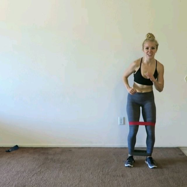 Walking Side Steps Double Loop Bands by Bernadette C. - Exercise How-to ...