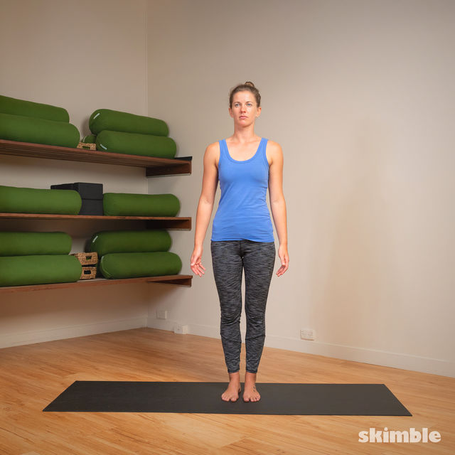 Right Leg Balance with Eyes Closed - Exercise How-to - Skimble
