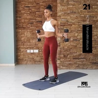 Standing Toe Touches by Destiny Davis - Exercise How-to - Skimble