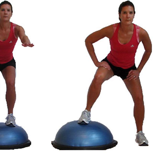 Bosu Lateral Lunge by Adele A. - Exercise How-to - Skimble