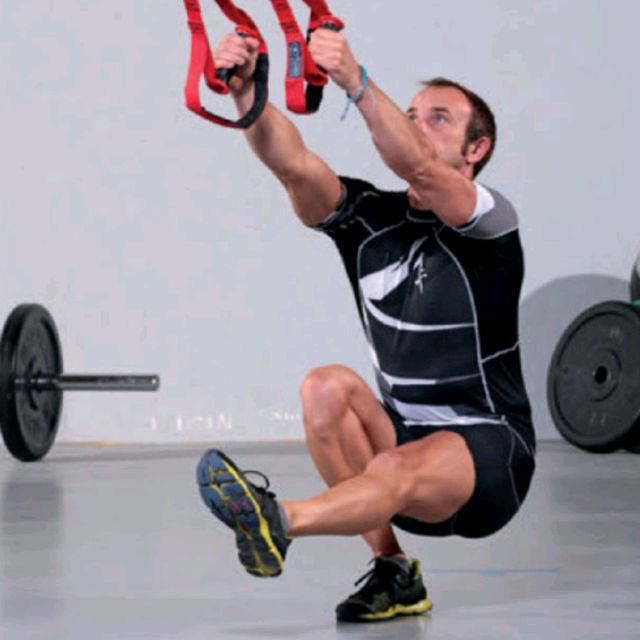 Squat Une Jambe TRX by Anthony Dubs - Comment faire de l'exercice - Skimble