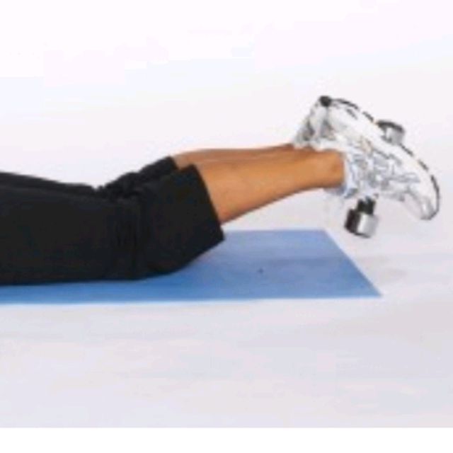 Dumbbell Leg Curl by Tabitha Moore - Exercise How-to - Skimble