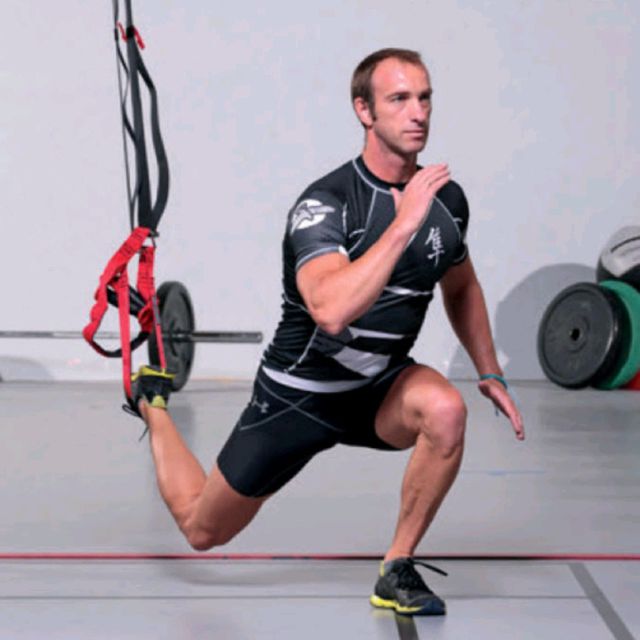 Lunge TRX by Anthony Dubs - Comment faire de l'exercice - Skimble