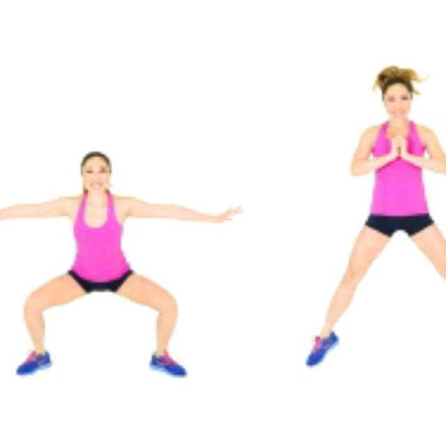 Plie Hops by Shew F. - Exercise How-to - Skimble Workout Trainer