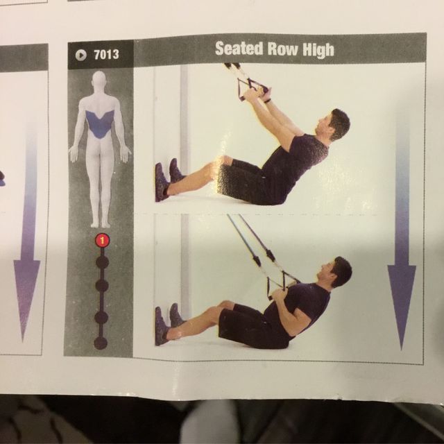 Seated Row High With Resist by Cleo W. - Exercise How-to - Skimble