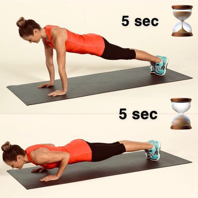 Staggered Push-ups by Davis H. - Exercise How-to - Skimble